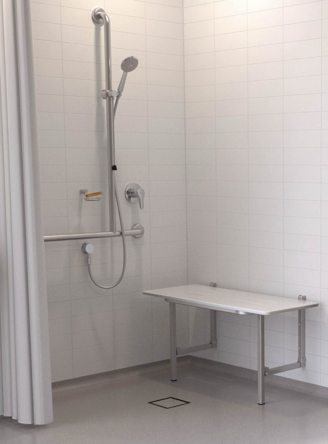 Drop-down Shower Seat – HenryCare